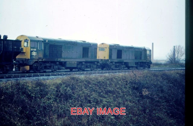 ORIGINAL 35MM SLIDE CLASS 20 LOCO NO 20135 AT TOTON 1/78 £4.00 ...