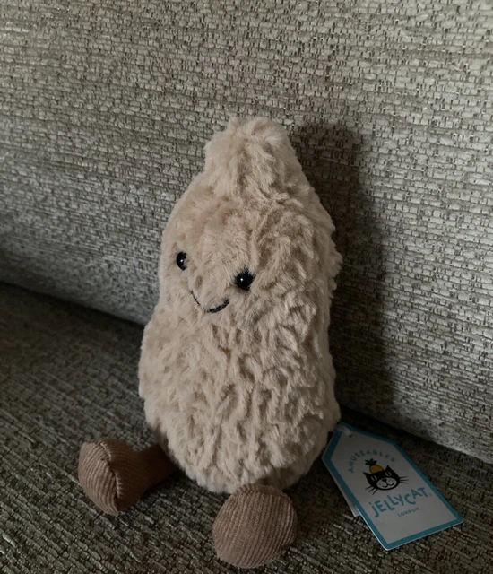 JELLYCAT AMUSEABLE PEANUT Plush Soft Toy With Tag £29.99 - PicClick UK
