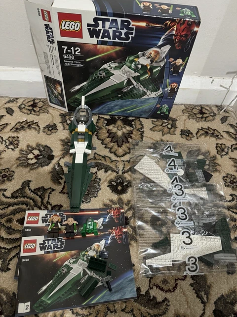LEGO STAR WARS 9498 Saesee Tiin's Jedi Starfighter 2 Bags Sealed Rare ...