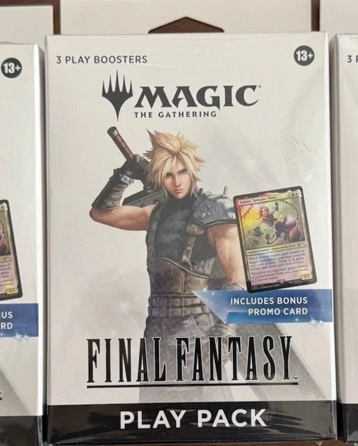 MAGIC THE GATHERING Final Fantasy Play Pack + Promo Card - Brand New ...