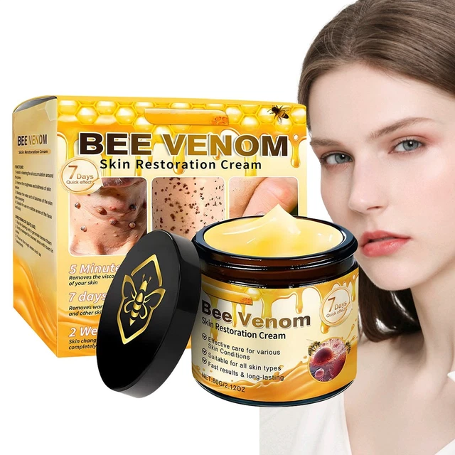 BEE VENOM SKIN Restoration Cream, Bee Venom Skin Treatment Cream ...