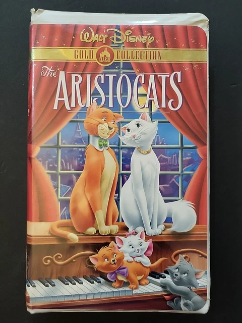 WALT DISNEY'S GOLD Classic Collection "The Aristocats" #19696 VHS 2000 ...