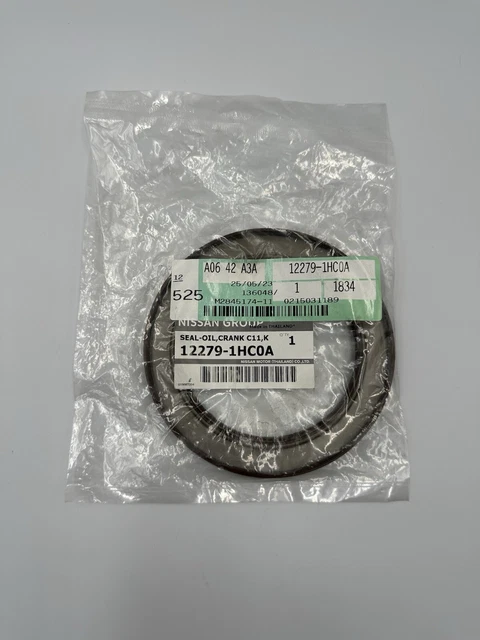 GENUINE NISSAN MICRA Almera Juke Qashqai Crankshaft Oil Seal Inner ...