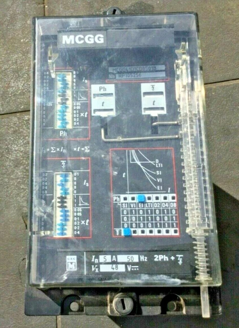 GEC MCGG11D1CD0501B OVERCURRENT Protection Relay $1,195.00 - PicClick AU