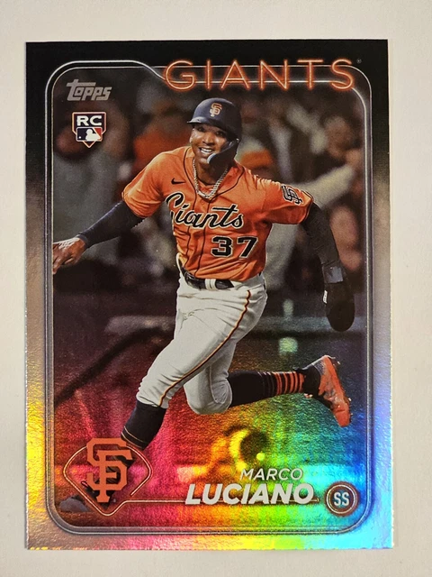 2024 TOPPS SERIES 1 Marco Luciano RC San Francisco Giants #232 Lamina arcobaleno EUR 3,05 ...