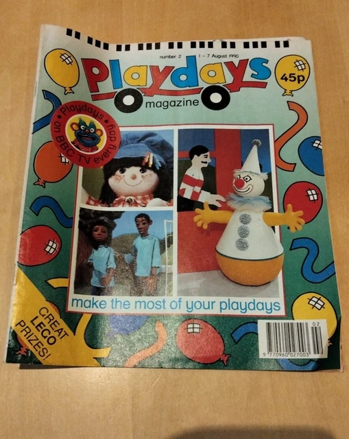 PLAYDAYS MAGAZINE NUMBER 2 £0.99 - PicClick UK