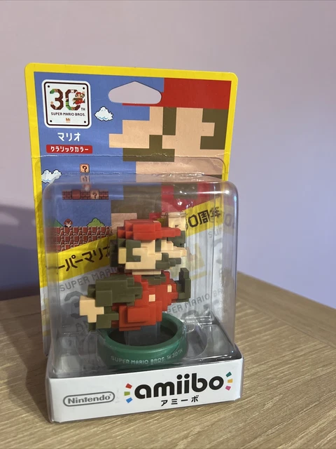NINTENDO 8-BIT MARIO AMIIBO Classic Colours SUPER MARIO BROS 30TH ...