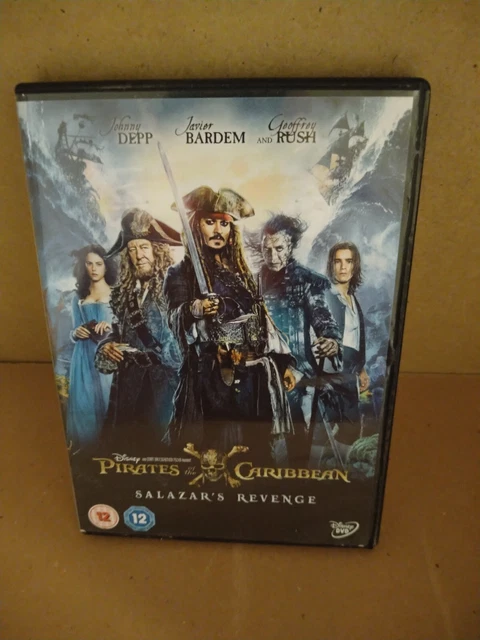 PIRATES OF THE Caribbean: Salazar's Revenge DVD (Certificate 12) £0.99 ...