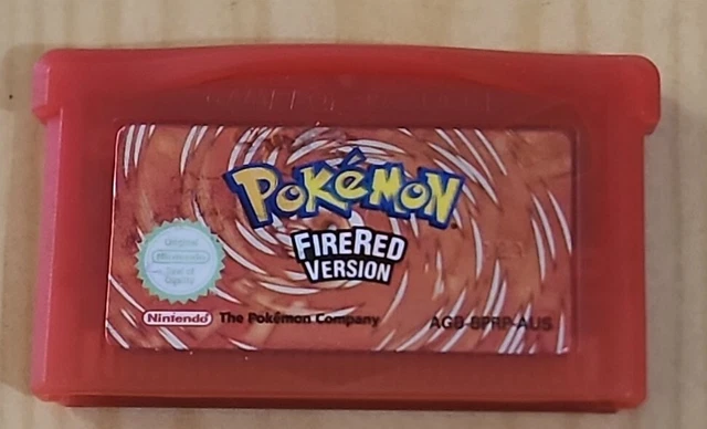 POKEMON FIRE RED GBA Genuine AUS PAL $199.00 - PicClick AU
