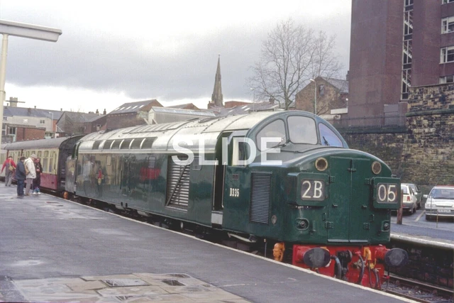 BRITISH RAILWAYS EE Class 40 Diesel Locomotive D335 Bury 1992 Orig ...