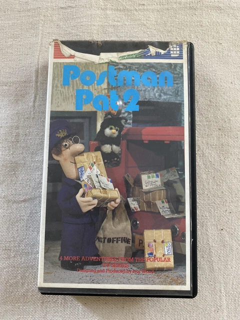 POSTMAN PAT 2 VHS Tape Woodland Animations LTD. 1982 £30.00 - PicClick UK