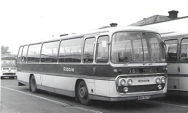 BUS PHOTO: HRN957G Ribble MS (957). 1969 Leyland Leopard PSU3A/4R ...