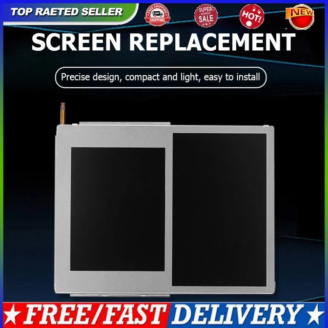 TOP BOTTOM SCREEN Easy Installation LCD Screen Replacement for 2ds Game ...