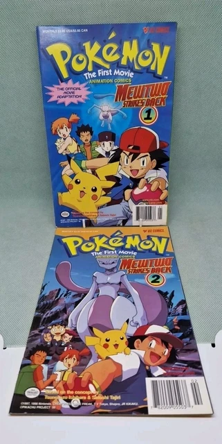 VIZ COMICS: POKEMON The First Movie. Mewtwo Strikes Back Vol's 1 & 2 (2 ...