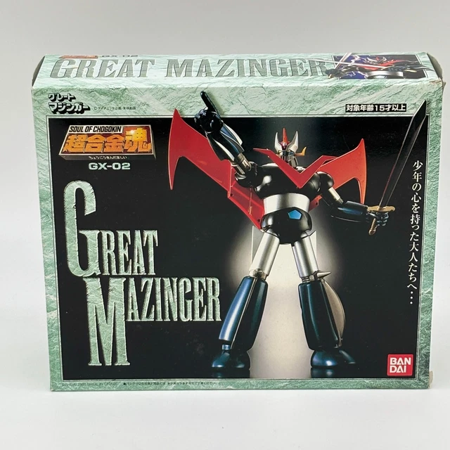 SOUL OF CHOGOKIN GX-02 Great Mazinger Action Figure BANDAI EUR 69,48 ...