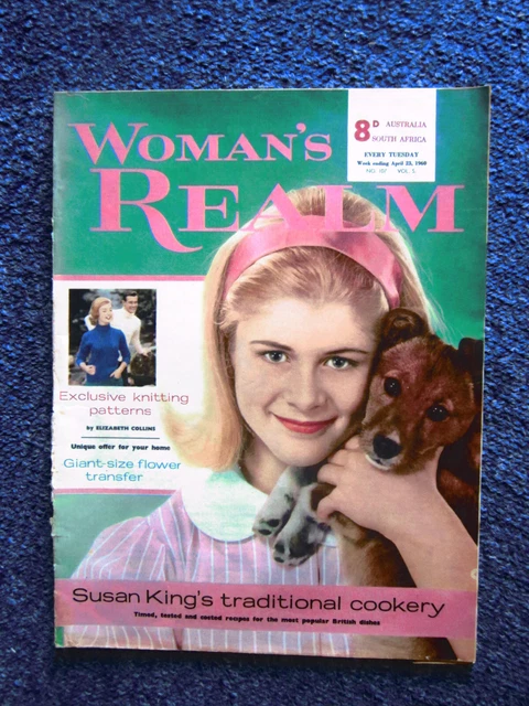 MAGAZINE VINTAGE WOMAN'S Realm 23Rd April 1960 Great ** Must See EUR 1 ...