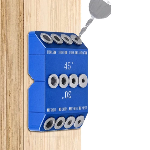 GUIDE DE PERCEUSE d'angle guide de perceuse en aluminium 3/8 pouces ...