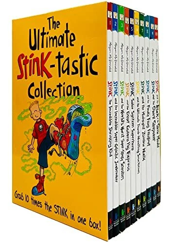 THE ULTIMATE STINK-TASTIC Collection 10 Books Box Set by Megan McDonald ...