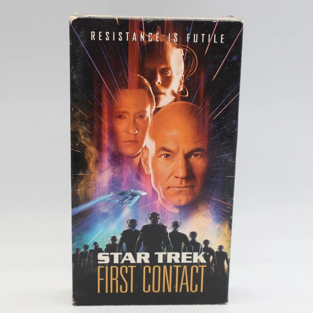 STAR TREK FIRST Contact (VHS Tape) Patrick Stewart £3.67 - PicClick UK