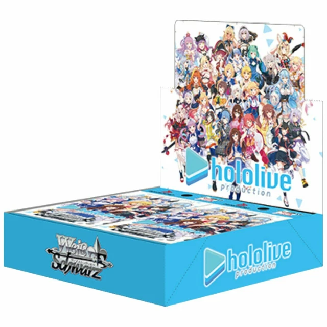 WEISS SCHWARZ HOLOLIVE Produktion Booster Box Pack 2021 Vtuber TCG Virtual Karte EUR 131,05 ...