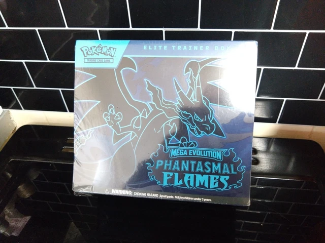 POKÉMON TCG Mega Evolution Phantasmal Flames ETB New and sealed + 13 ...