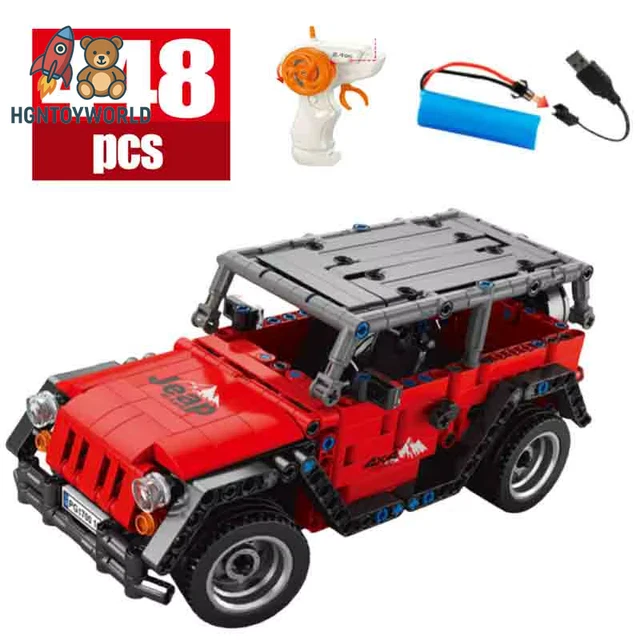 RC SUV 1:16 Trucks Pickup Bricks City Off-Road Racing Car Remote ...
