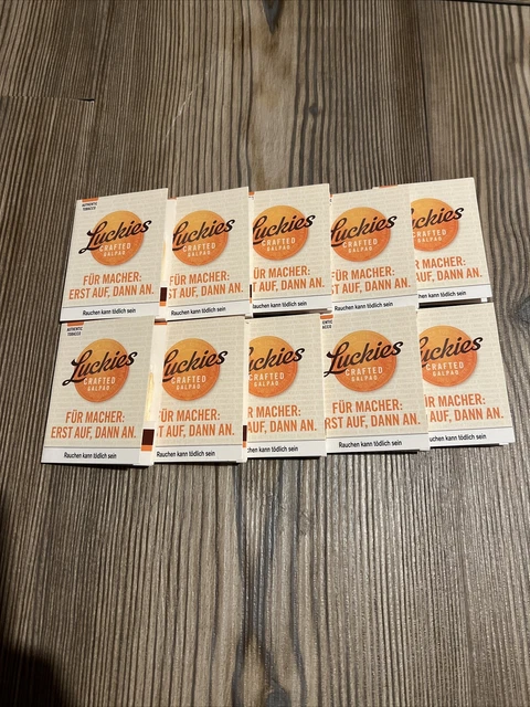 NEU 20X LUCKY Strike Luckies Crafted Galpao Streichholz Streichhölzer ...