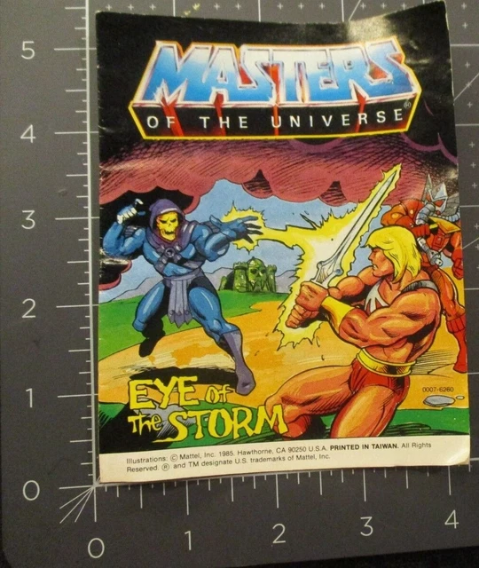 HE MAN MASTERS of the universe motu MINI COMIC 1986 Series 5 Eye Of The ...
