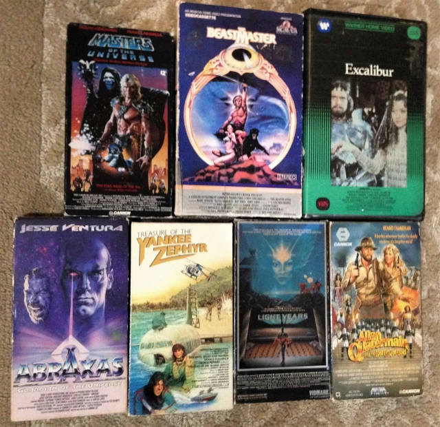 80'S SCI-FI / Fantasy VHS Lot (Beastmaster, M.O.T.U.) +More EUR 30,11 ...