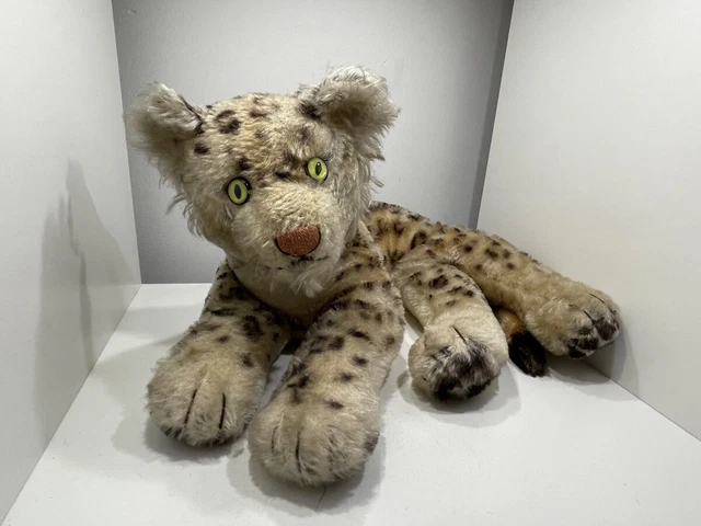 STEIFF TIER GUÉPARD 32 cm. Excellent état EUR 42,52 - PicClick FR