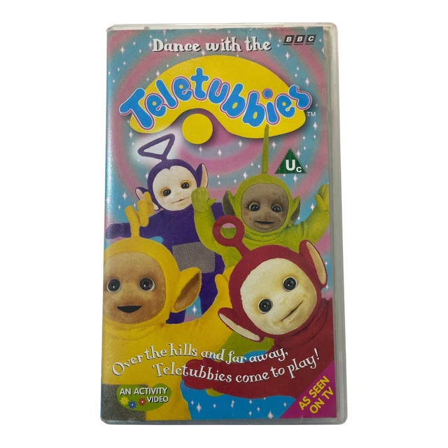 BBC TELETUBBIES DANCE with the Teletubbies VHS Video 1997 Vintage ...