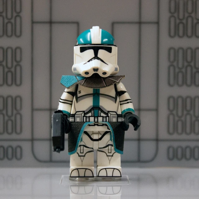 REPUBLIC CLONE CAPTAIN Howzer - Lessu battalion - Clone Army Customs £ ...