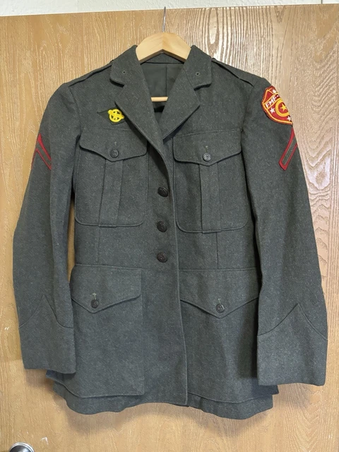 WW2 USMC SERVICE Uniform Coat FMF-PAC £44.59 - PicClick UK