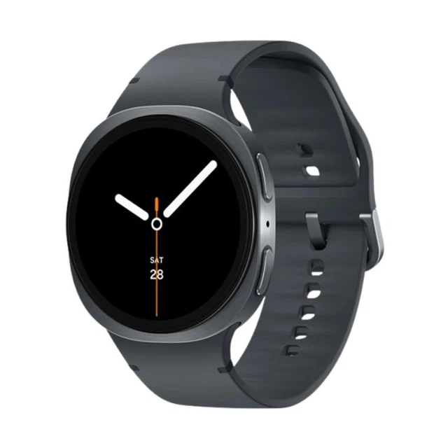 SAMSUNG GALAXY WATCH 8 40mm GPS Cellular HRM Bluetooth Graphite ...