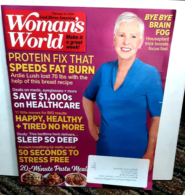 WOMANS WORLD MAGAZINE February 19 2024 Protein FIx For Fat Burn £3.18 ...