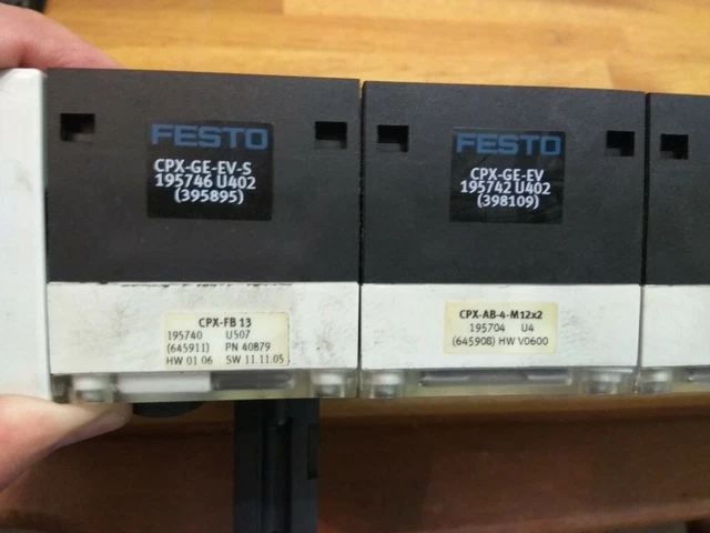 FESTO CONTROL DE electrovalvulas PROFIBUS /Festo PROFIBUS solenoid ...