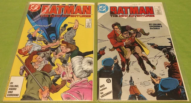 1987 BATMAN: THE New Adventures #409 and 410 Origin of Two-Face (DC ...