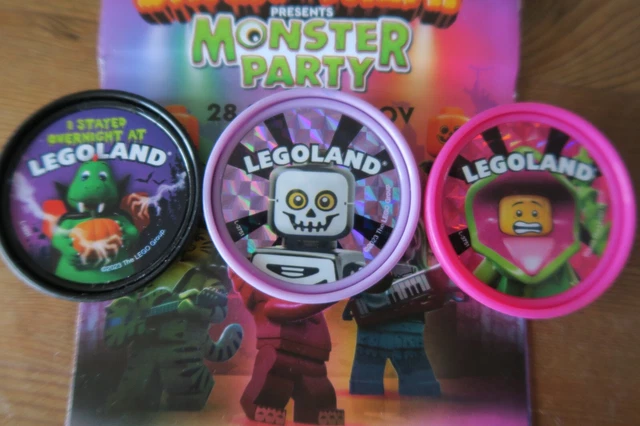 LEGOLAND WINDSOR 2023 Halloween pop Badges just released EUR 16,13 ...