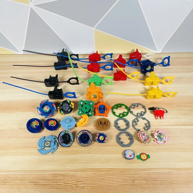 VINTAGE BEYBLADE SPINNERS with Spring Launchers - Dranzer S - Tomy ...