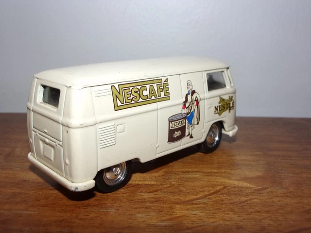 VW VOLKSWAGEN TRANSPORTER Van Nestlé Nescafé Corgi voiture auto model ...