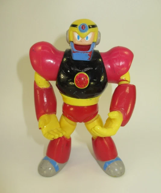 FIGURINE ARTICULÉE GUTSMAN 1995 Bandai Mega Man Series 1 Capcom Guts ...