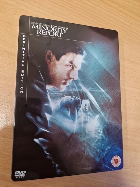 STEELBOOK MINORITY REPORT 2-Disc Definitive Edition DVD Tom Cruise Rare ...