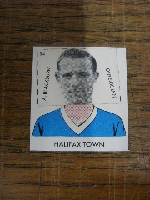 1961 ABC CHART Football Colours: Halifax Rugby - Palmer, J [055] £4.99 ...