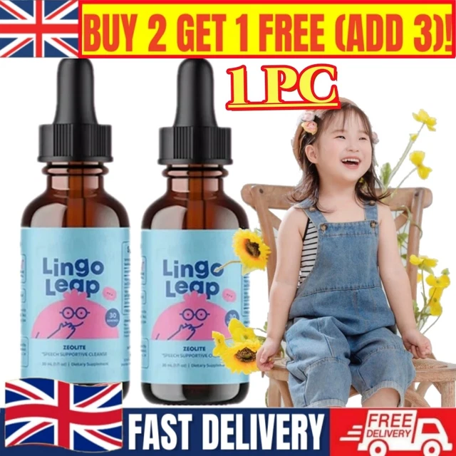 LINGO LEAP CHILDREN'S Drops - Zeolite Detox for Speech Delays Therapy ...