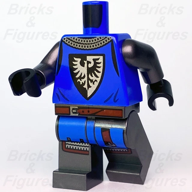 LEGO® BLACK FALCON Knight Torso & Legs Castle Minifigure Body Parts ...