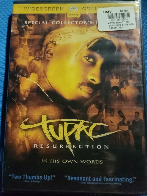 TUPAC: RESURRECTION (DVD, 2004, Widescreen) oop new Sealed $12.00 ...