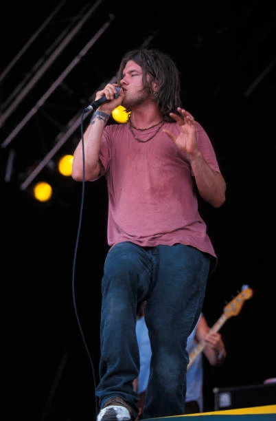 SHANNON HOON AND Blind Melon, Shannon Hoon 1990s Music Singer Old Photo ...