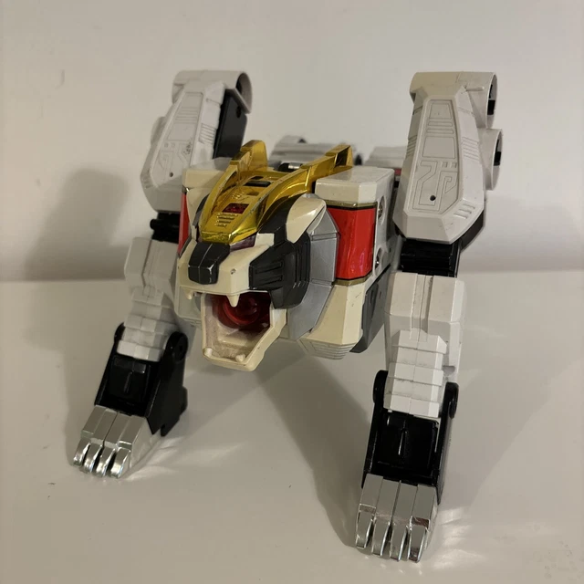 WHITE TIGERZORD - Vintage Mighty Morphin Power Rangers Bandai 1994 £25. ...