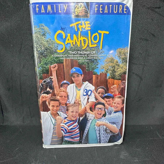THE SANDLOT VHS 1993 Clamshell Tom Guiry Dennis Leary James Earl Jones ...
