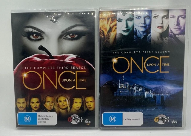 ONCE UPON A Time - Season 1 & 3 Complete DVD Box Set Bundle (Region 4 ...